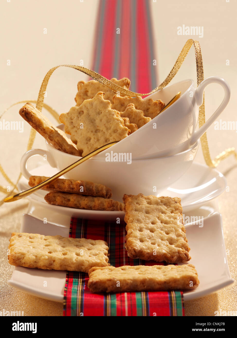 English ginger biscuits Stock Photo - Alamy
