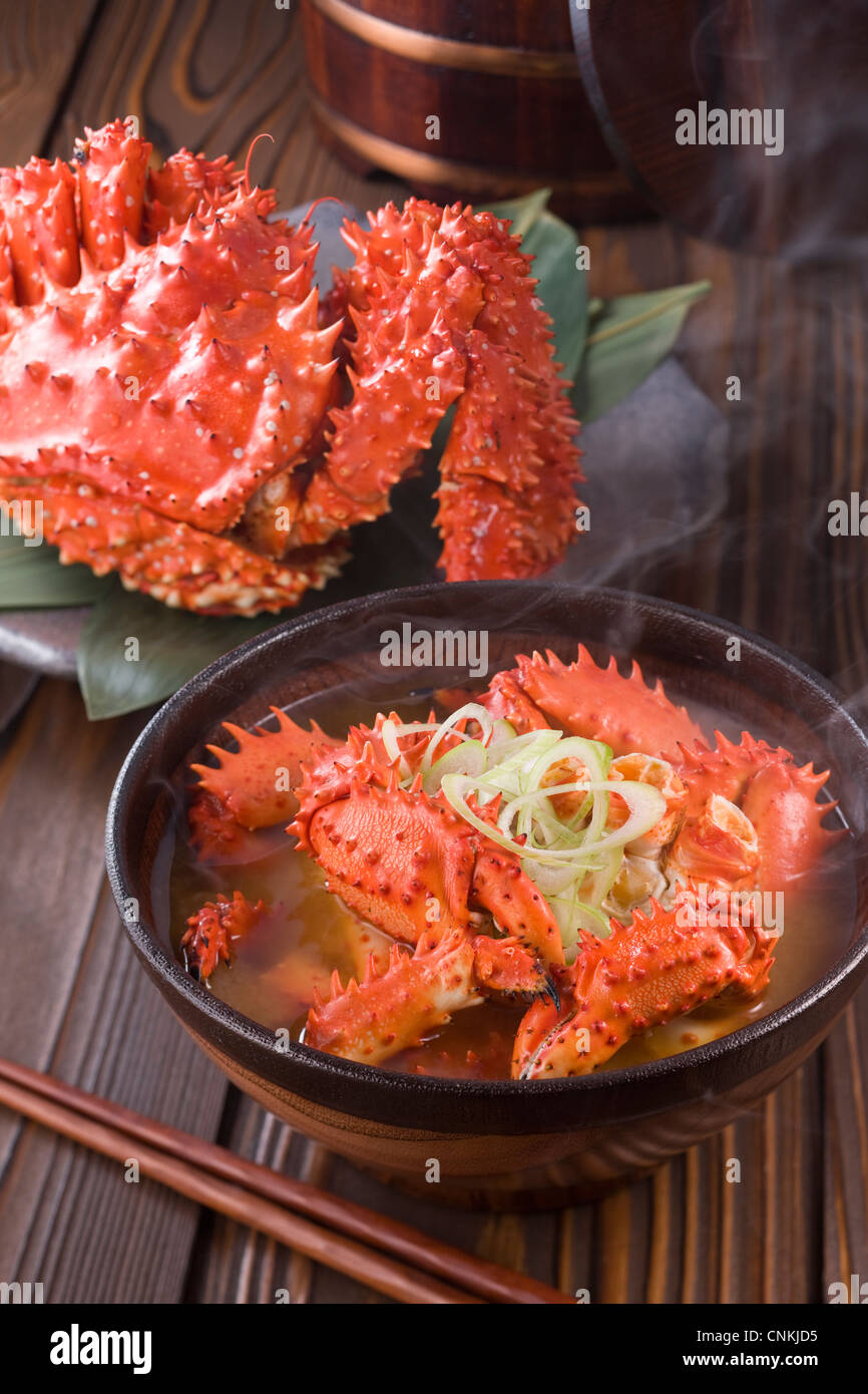 Teppo-jiru Stock Photo - Alamy