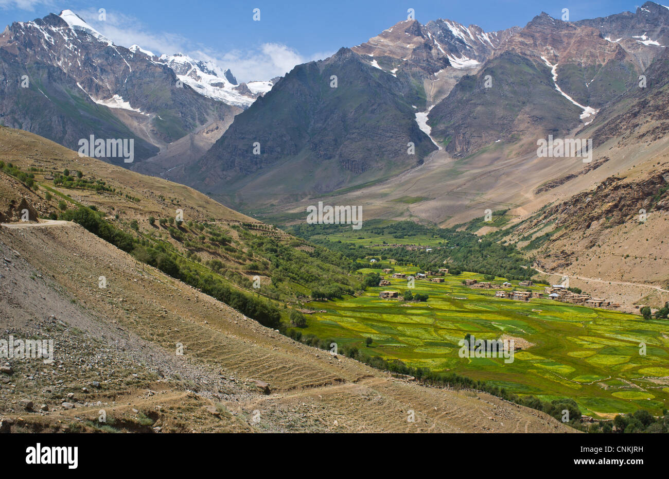 In the higher Suru valley. The last muslim village near the boundary ...