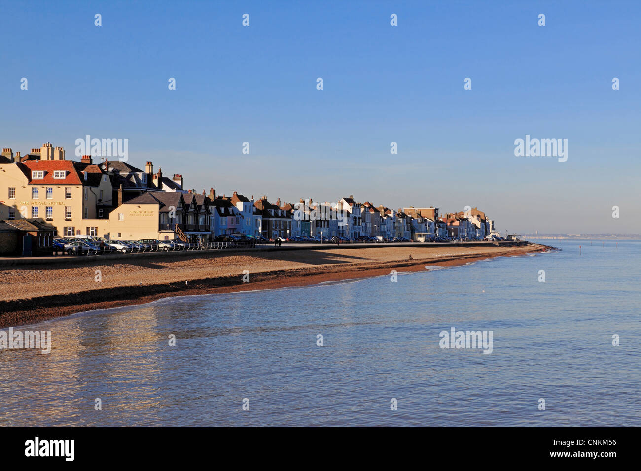 3730. Seafront and beach, Deal, Kent, England Stock Photo - Alamy