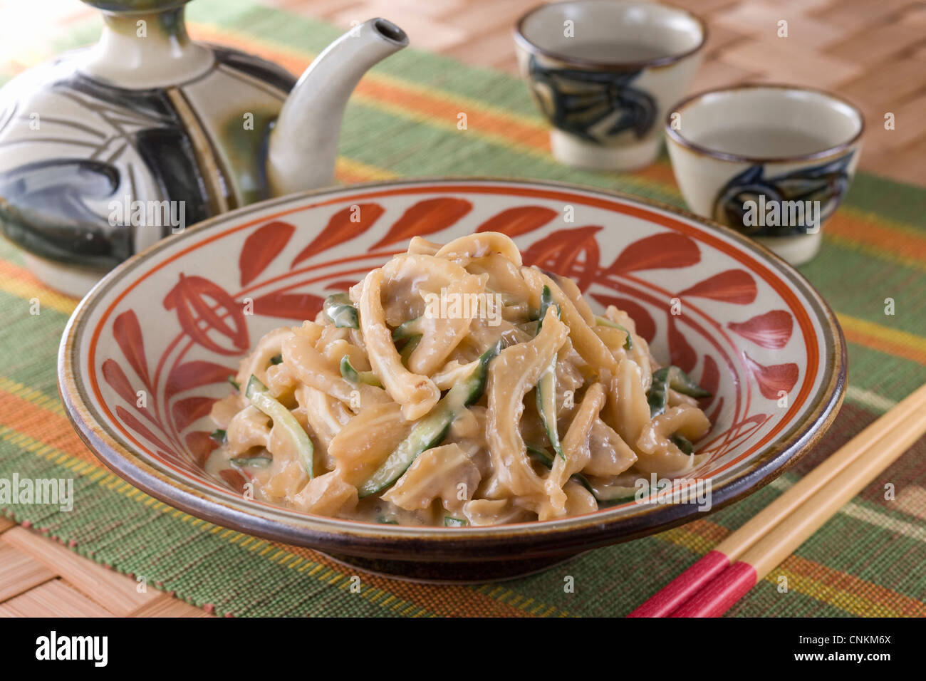 Mimiga with Peanuts Sauce Stock Photo - Alamy