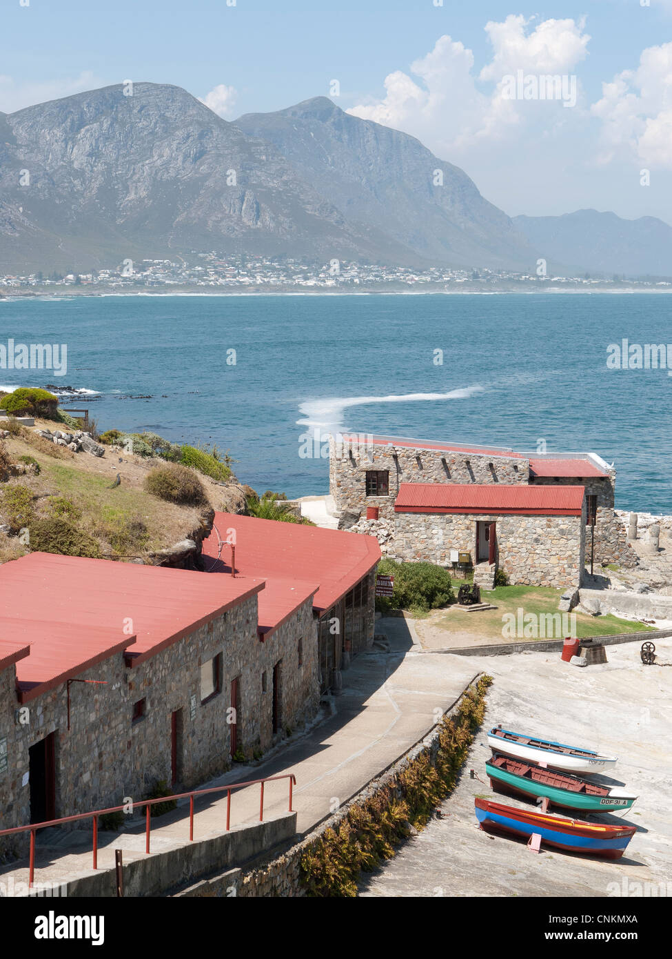 The old harbour at Hermanus Western Cape South Africa Stock Photo - Alamy