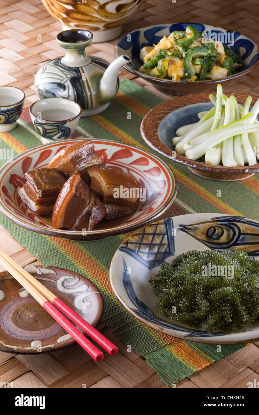 Okinawa food hi-res stock photography and images - Alamy