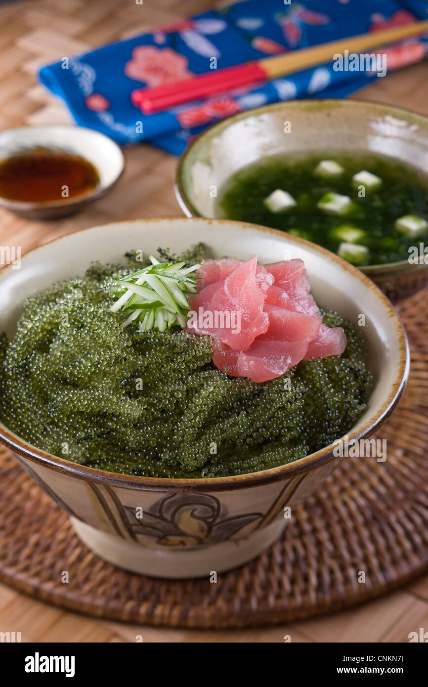 Umibudo Don and Asa-jiru Stock Photo - Alamy