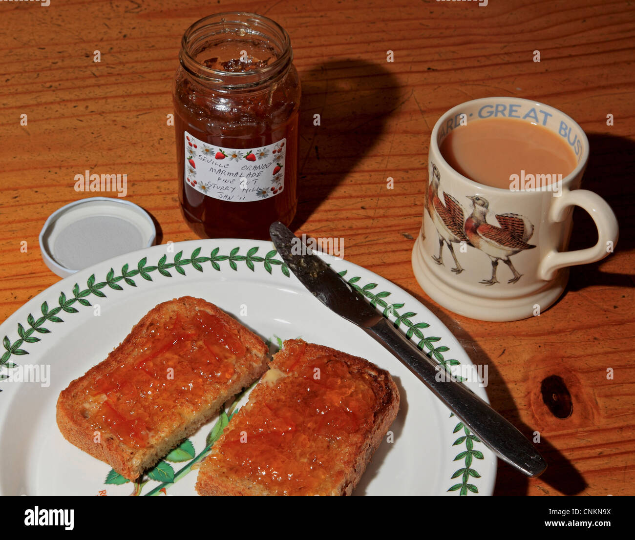 Seville marmalade on toast hi-res stock photography and images - Alamy