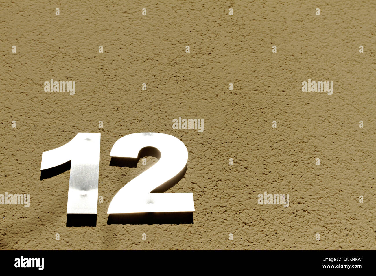 Number 12 hi-res stock photography and images - Alamy