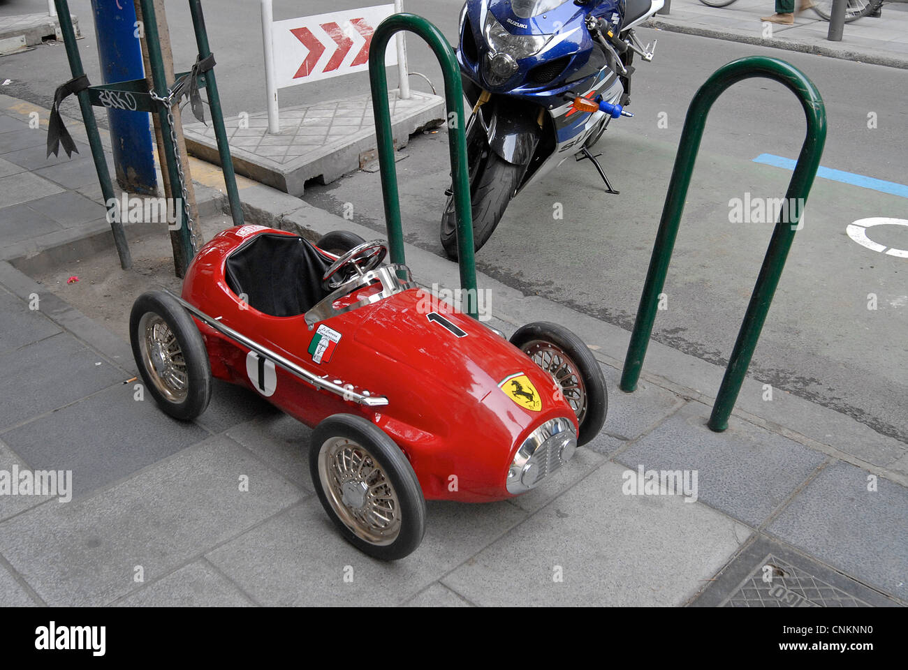 Toy ferrari hi-res stock photography and images - Alamy