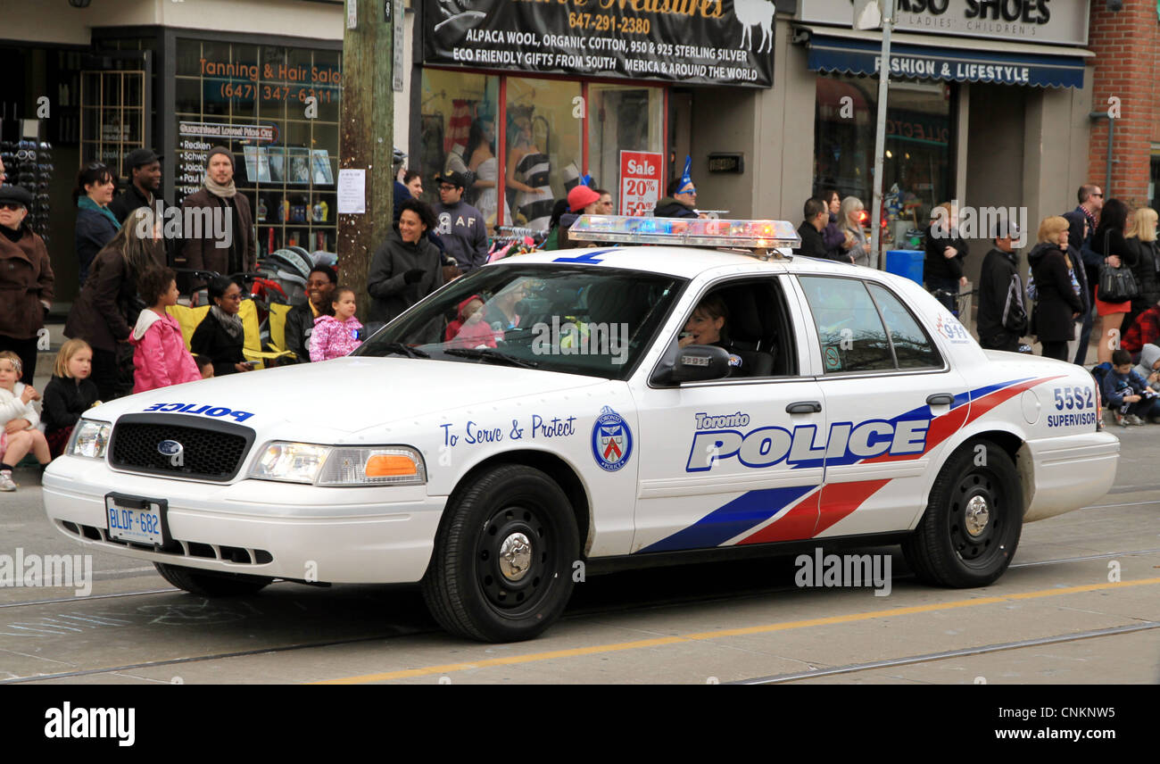Toronto police car hi-res stock photography and images - Alamy