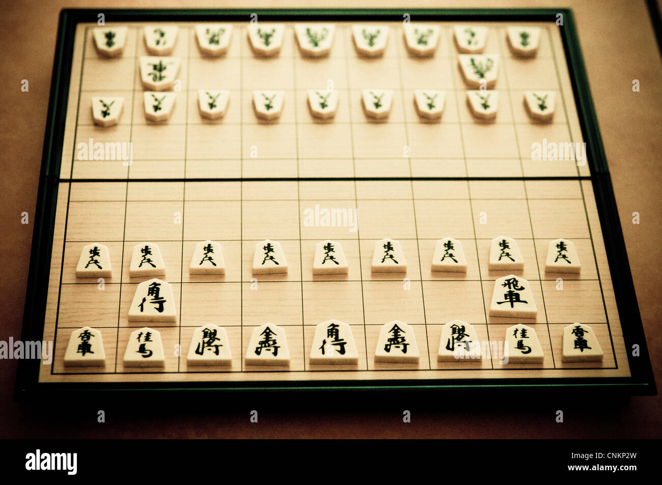 Japanese chess Shogi Stock Photo - Alamy