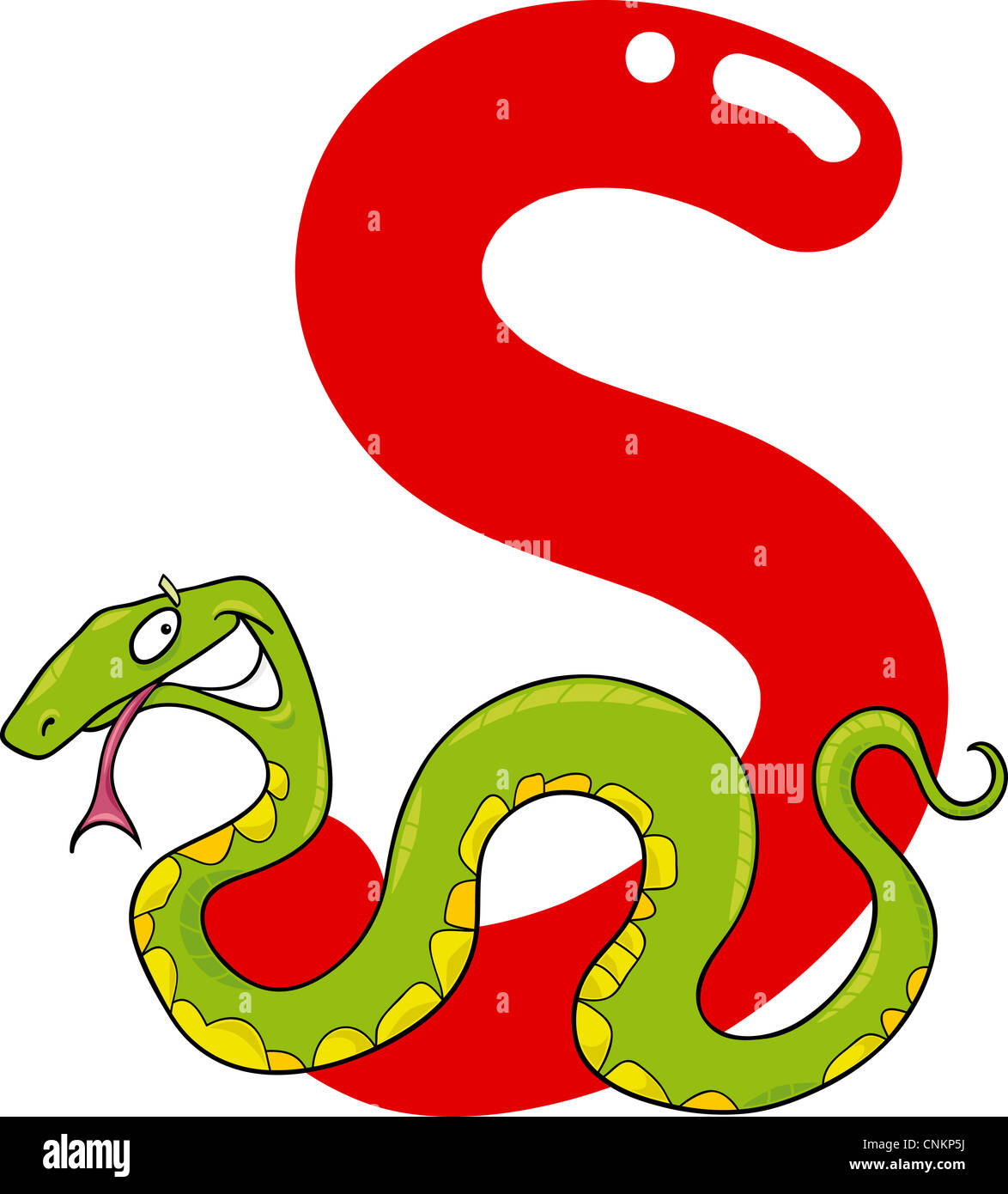 Letter snake hi-res stock photography and images - Alamy