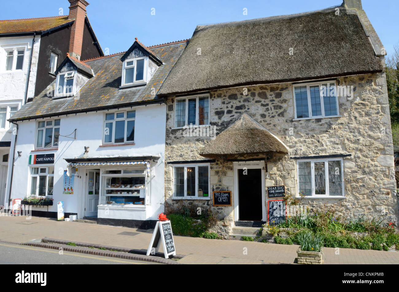 Fore Street, Beer, Devon, UK Stock Photo - Alamy