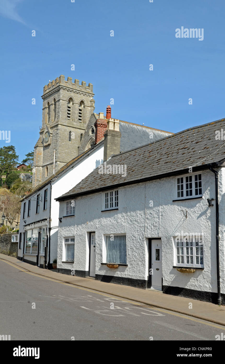 Typical architecture english village main street hi-res stock ...