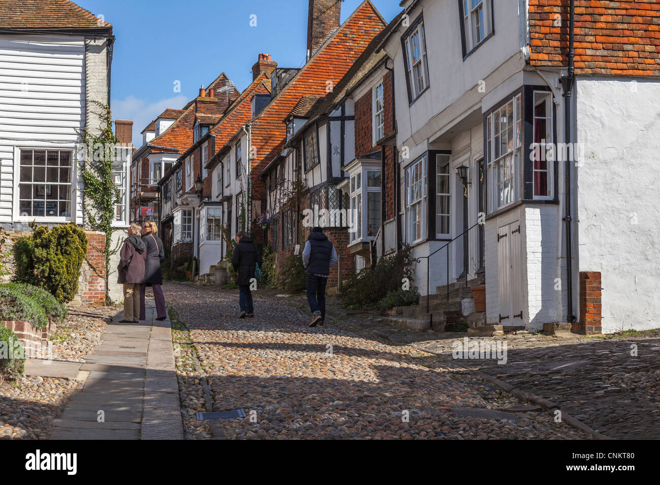 Mermaid street, Rye, East Sussex, England Stock Photo - Alamy