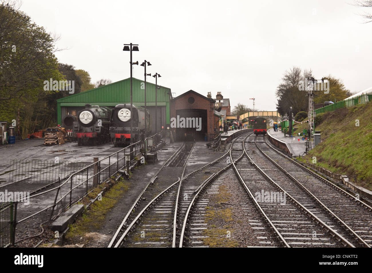 Ropley Station on the Watercress Line, Mid-Hants Railway, Alresford ...