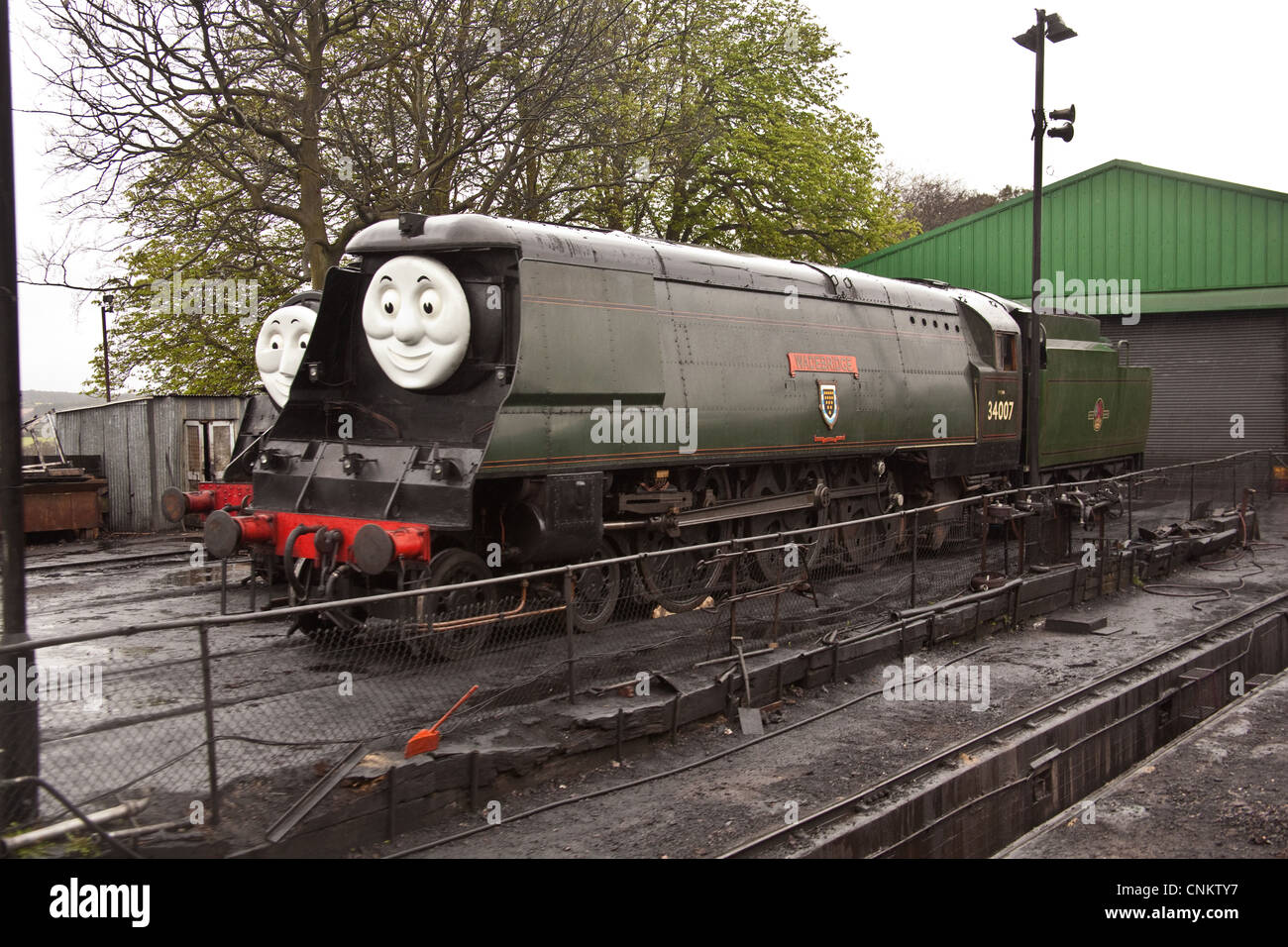 Ropley Station on the Watercress Line, Mid-Hants Railway, Alresford ...