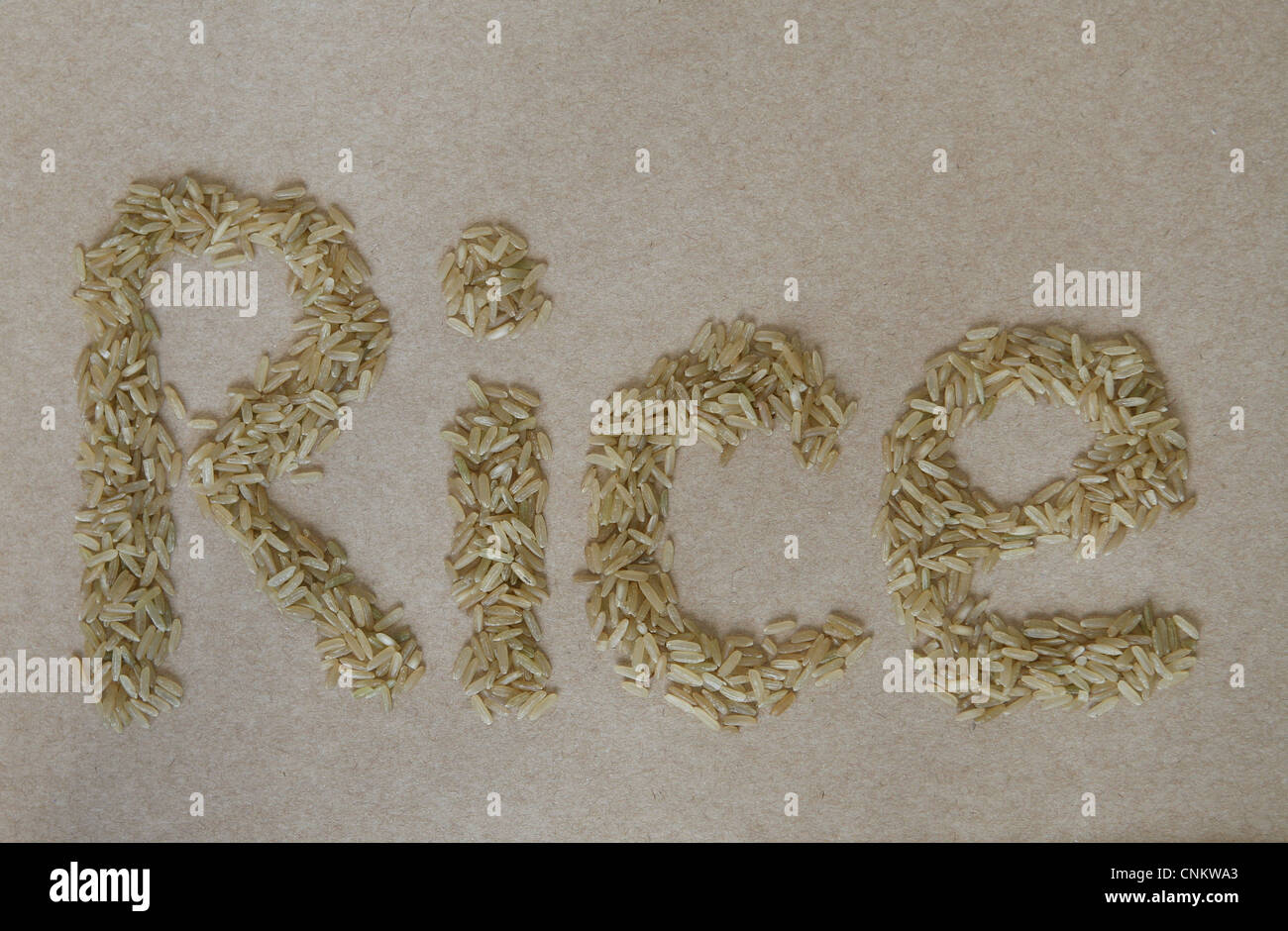 Grains of rice Stock Photo - Alamy