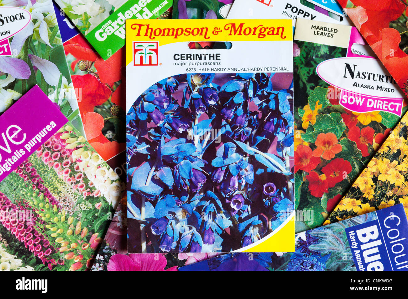 Seed packets hi-res stock photography and images - Alamy