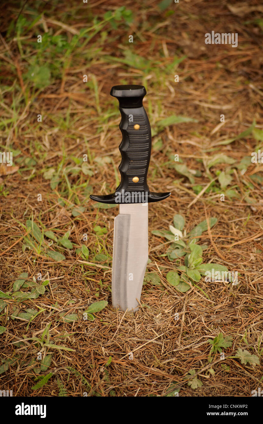 Vertical knife hi-res stock photography and images - Alamy