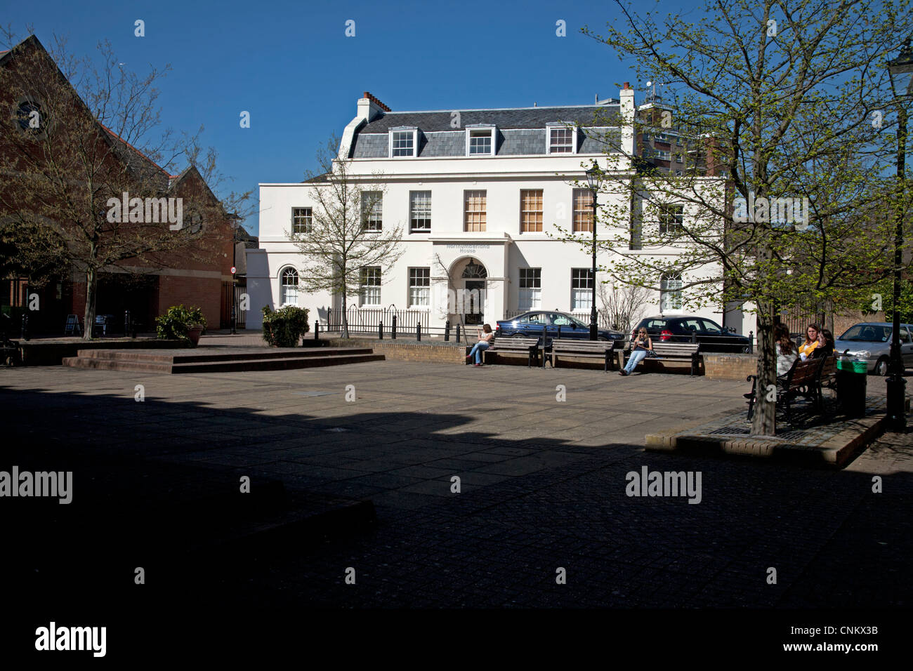 northumberland house lower square old isleworth london england Stock ...