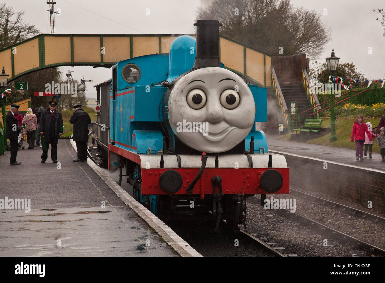 Thomas the tank engine at Ropley station on the Mid Hants railway also ...