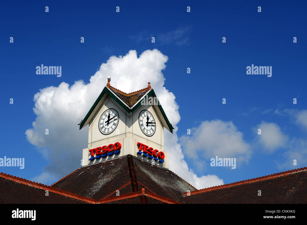 Tesco clock tower hi-res stock photography and images - Alamy