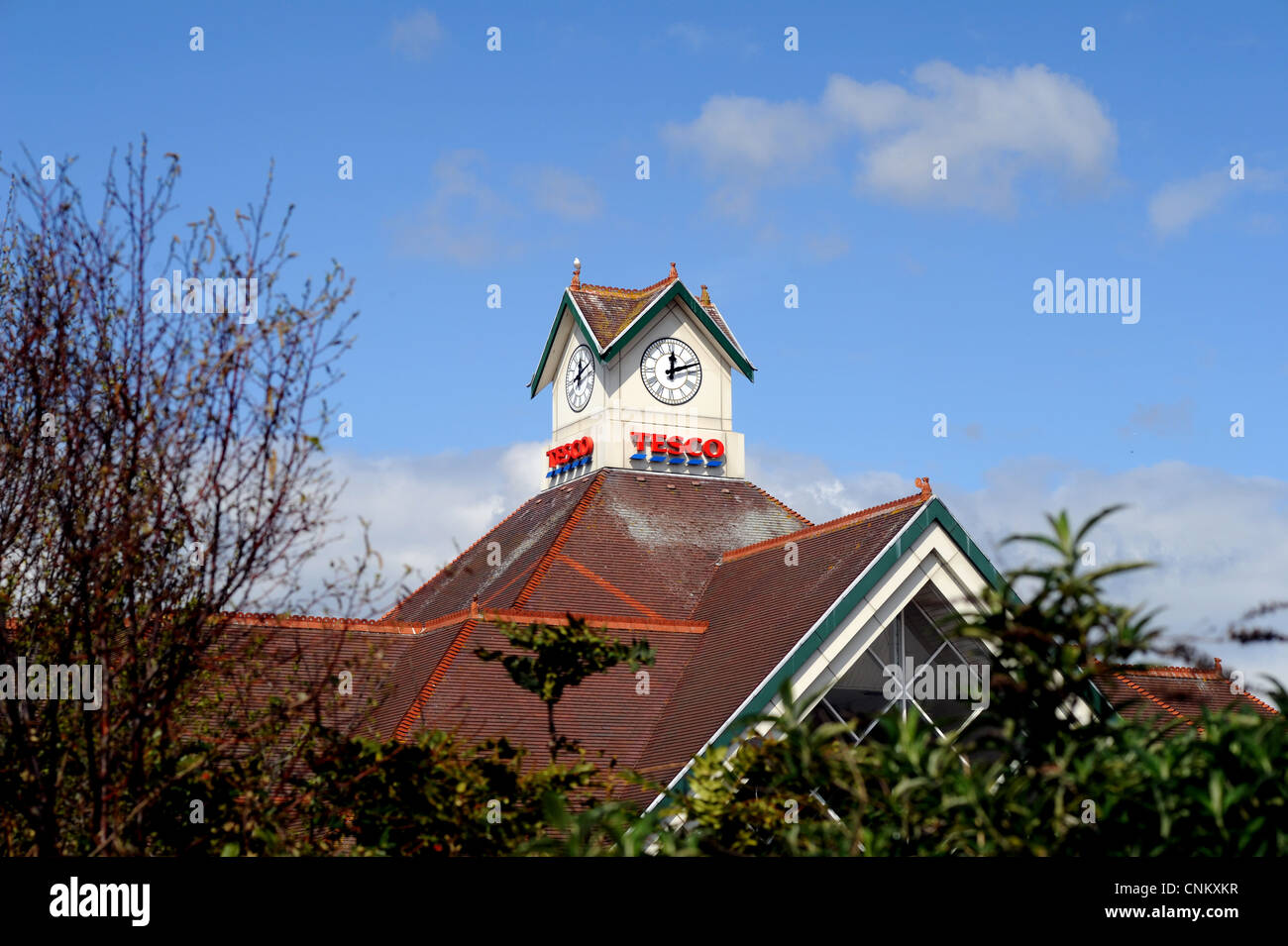 Tesco clock tower hi-res stock photography and images - Alamy