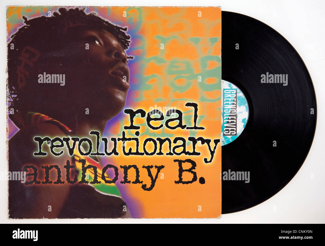 Cover of vinyl album 'Real Revolutionary' by Anthony B released 1996 on ...