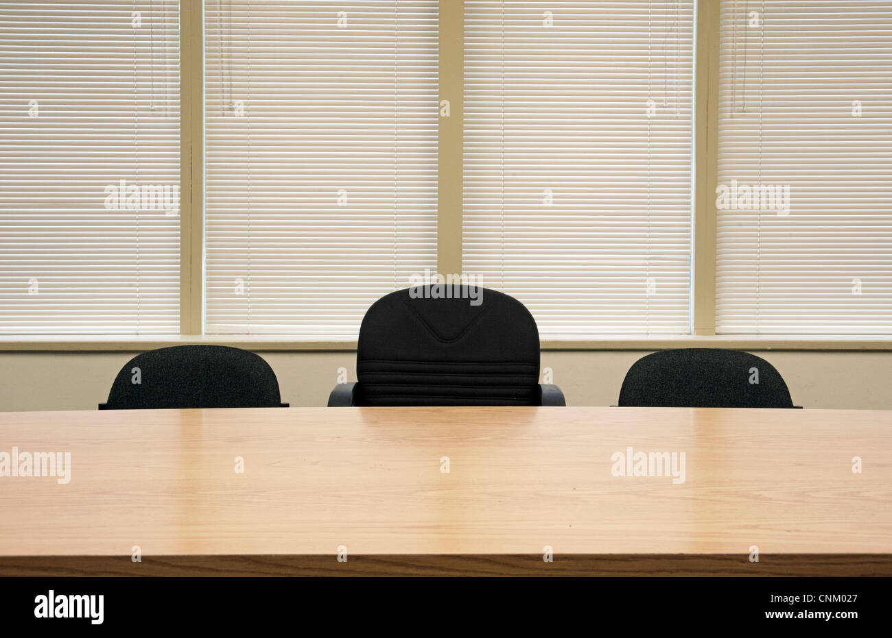 Office boardroom table chairs hi-res stock photography and images - Alamy