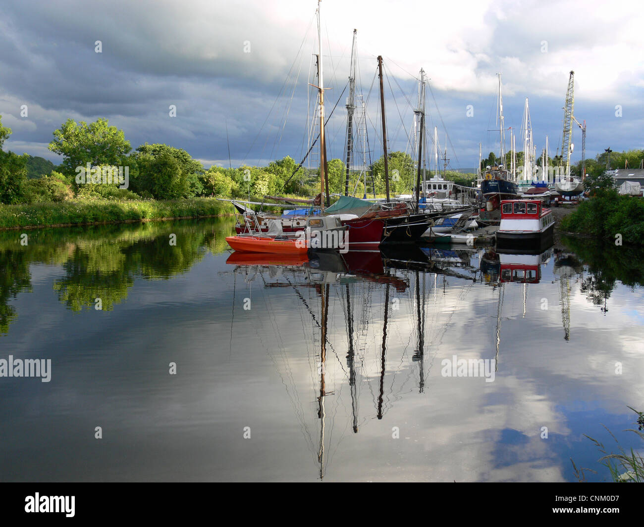 Caledonian canal Inverness Stock Photo - Alamy