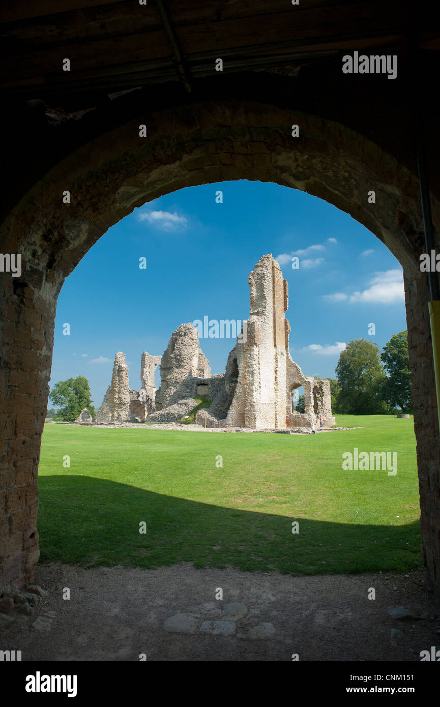 Sherborne Old Castle in Sherborne, Dorset Stock Photo - Alamy