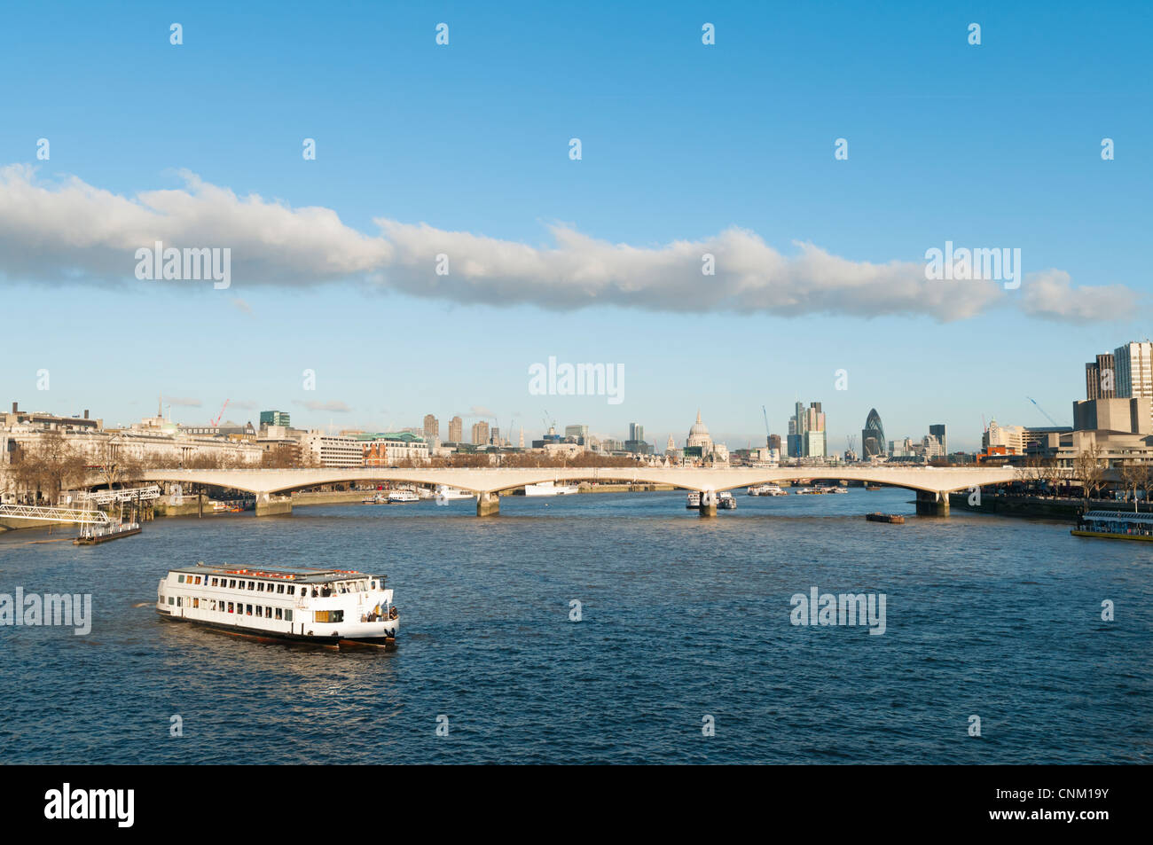 River Thames from Jubilee Bridge,England,UK Stock Photo - Alamy