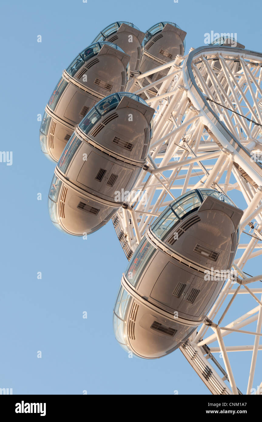 London Eye Pods, London, England, UK Stock Photo - Alamy