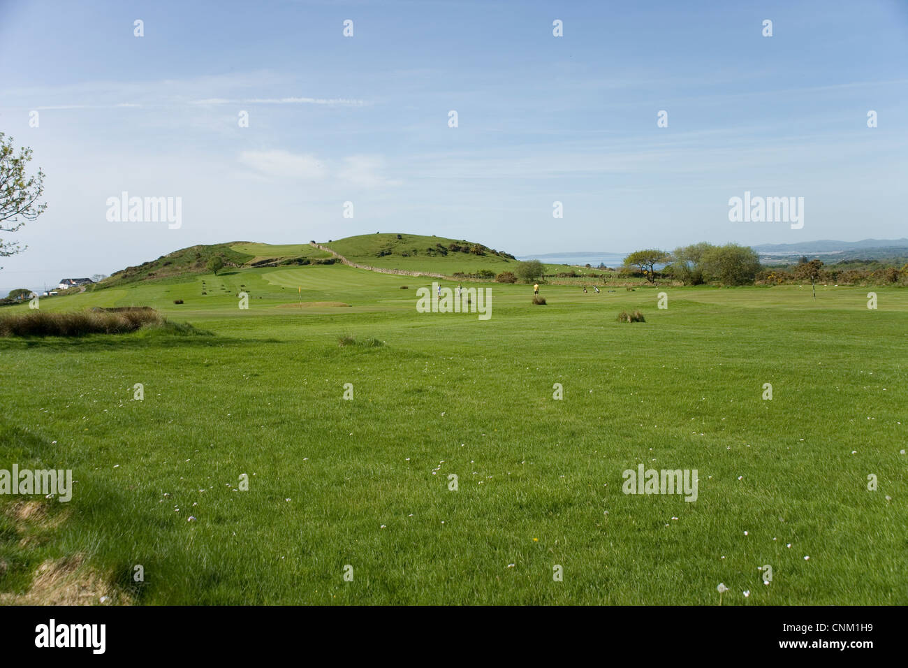 Criccieth Golf Club, North Wales Stock Photo - Alamy