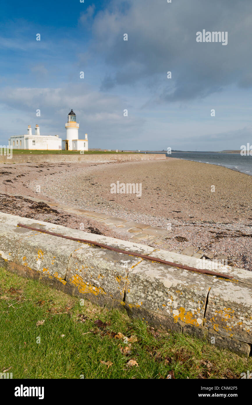 Chanonry Point; Moray Firth; Black Isle; Scotland; UK; lighthouse Stock ...