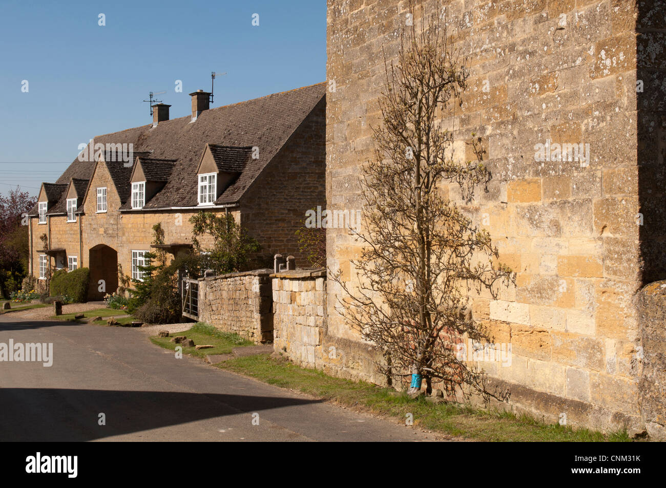 Hidcote Boyce village, Gloucestershire, England, UK Stock Photo - Alamy