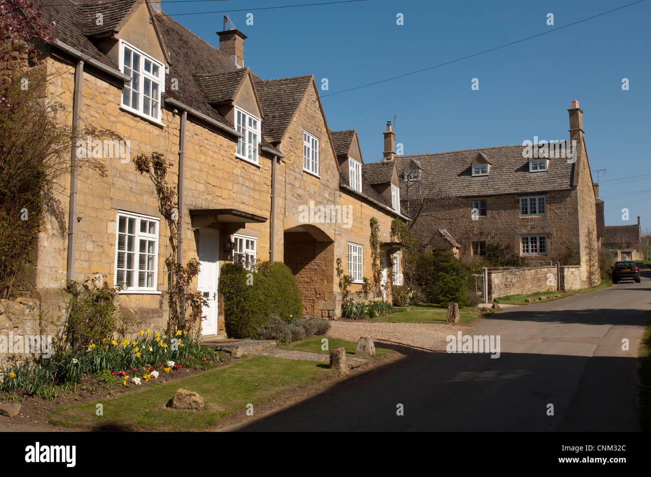 Hidcote Boyce village, Gloucestershire, England, UK Stock Photo - Alamy