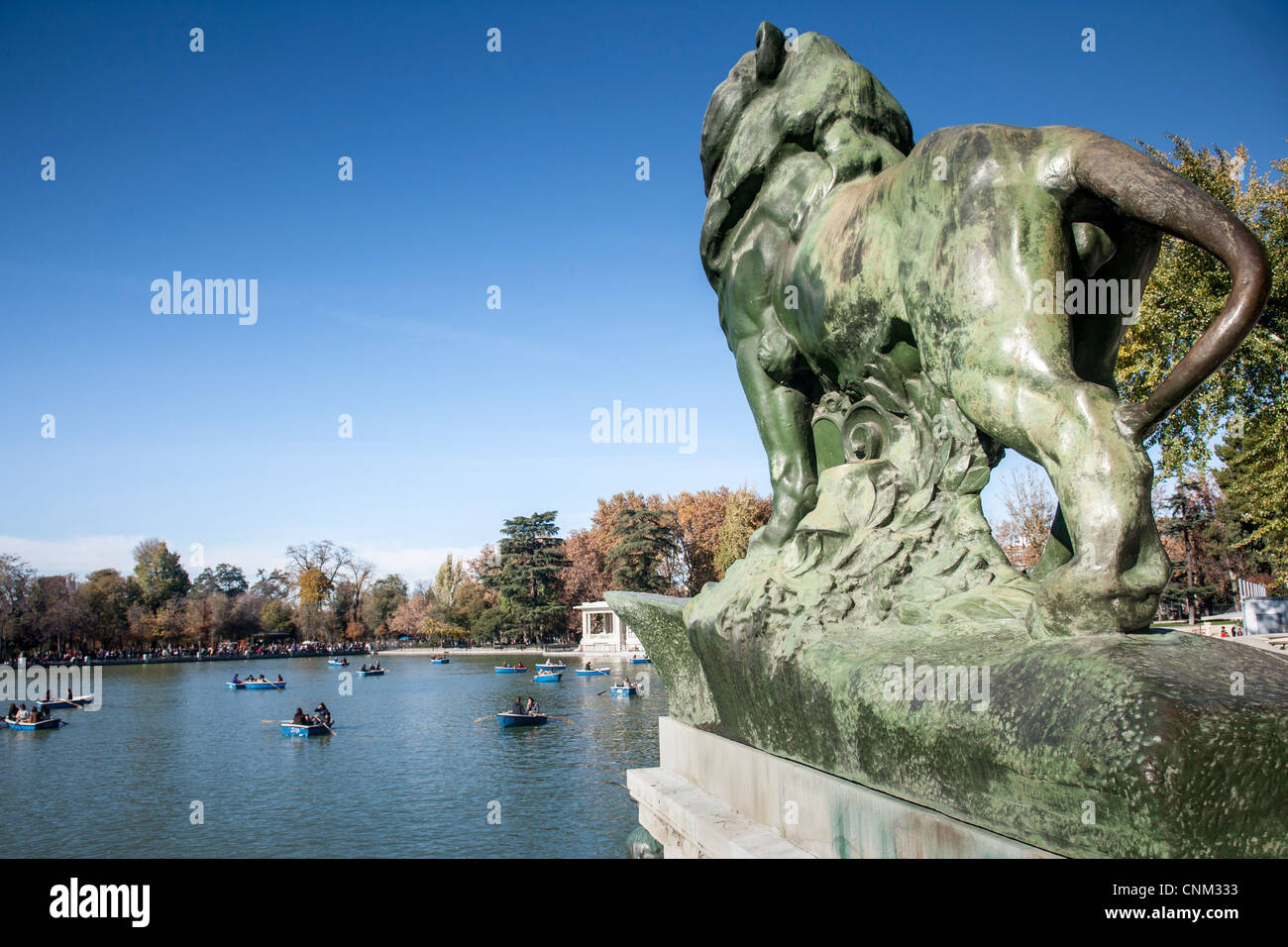 Parque Del Retiro (Retiro Park) Madrid, Spain Stock Photo - Alamy