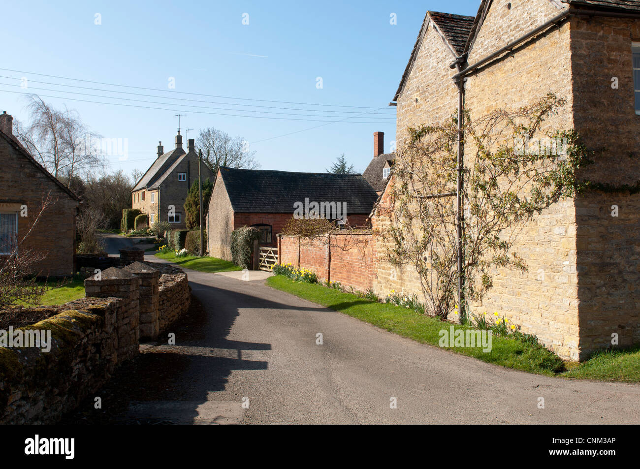 Cherington village, Warwickshire, England, UK Stock Photo - Alamy