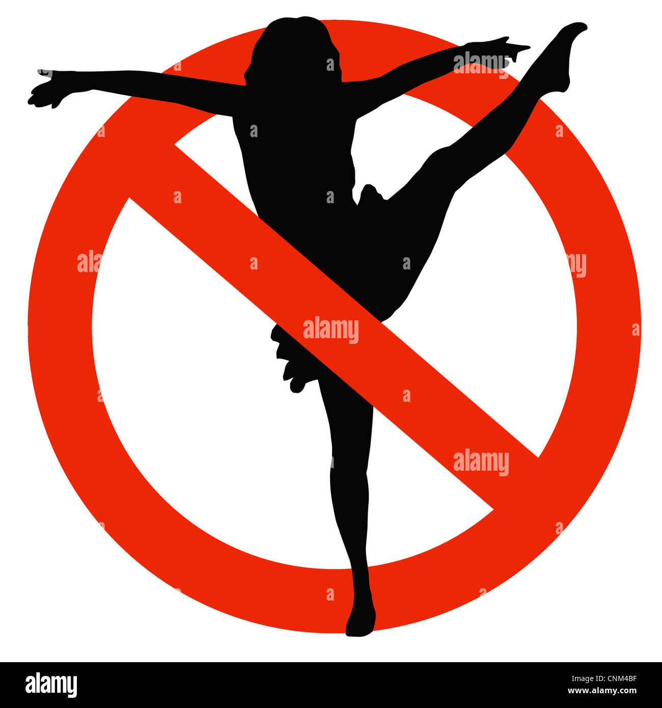 No Dancing Clipart