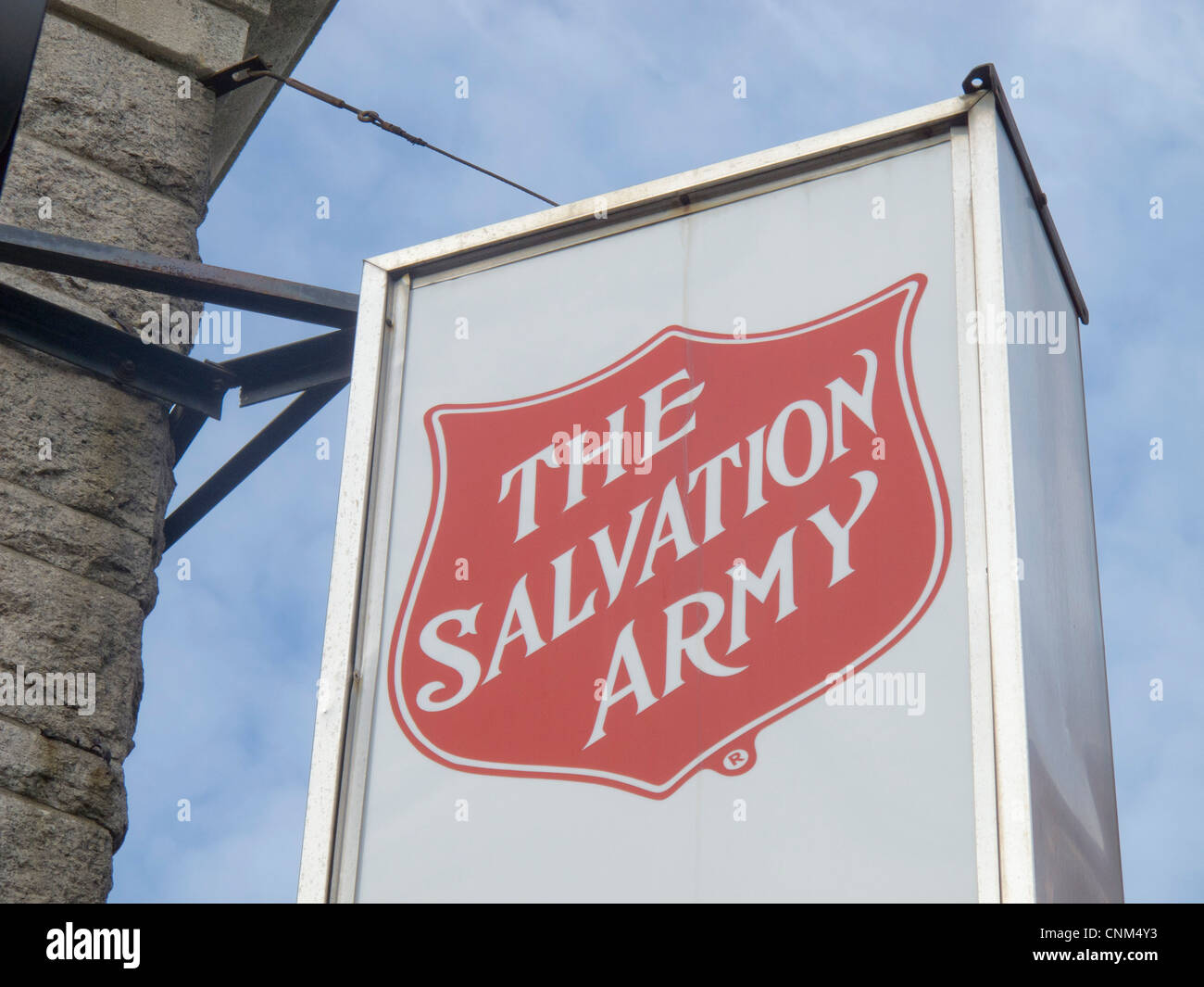 salvation army street sign in boston's south end Stock Photo - Alamy
