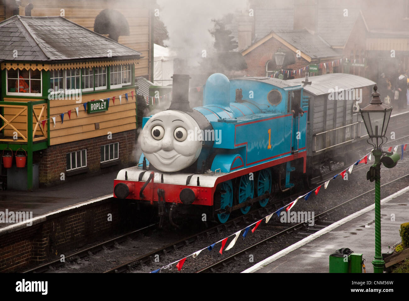Thomas the tank engine at Ropley station on the Mid Hants railway also ...