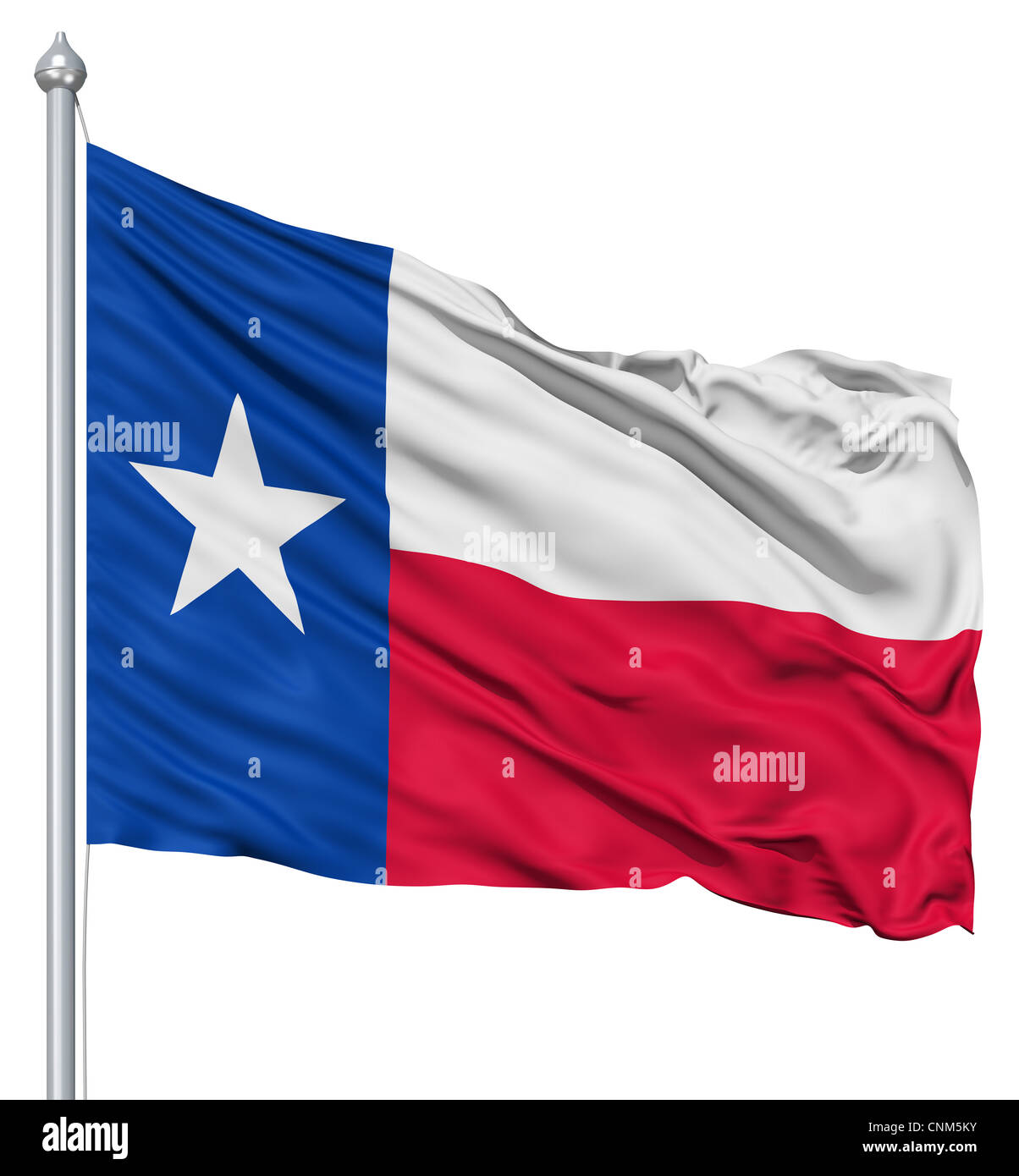 Texas national flag waving in the wind Stock Photo - Alamy