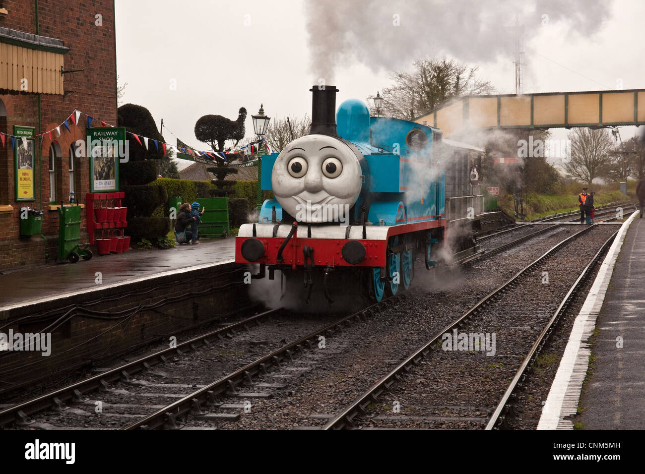 Thomas the tank engine at Ropley station on the Mid Hants railway also ...
