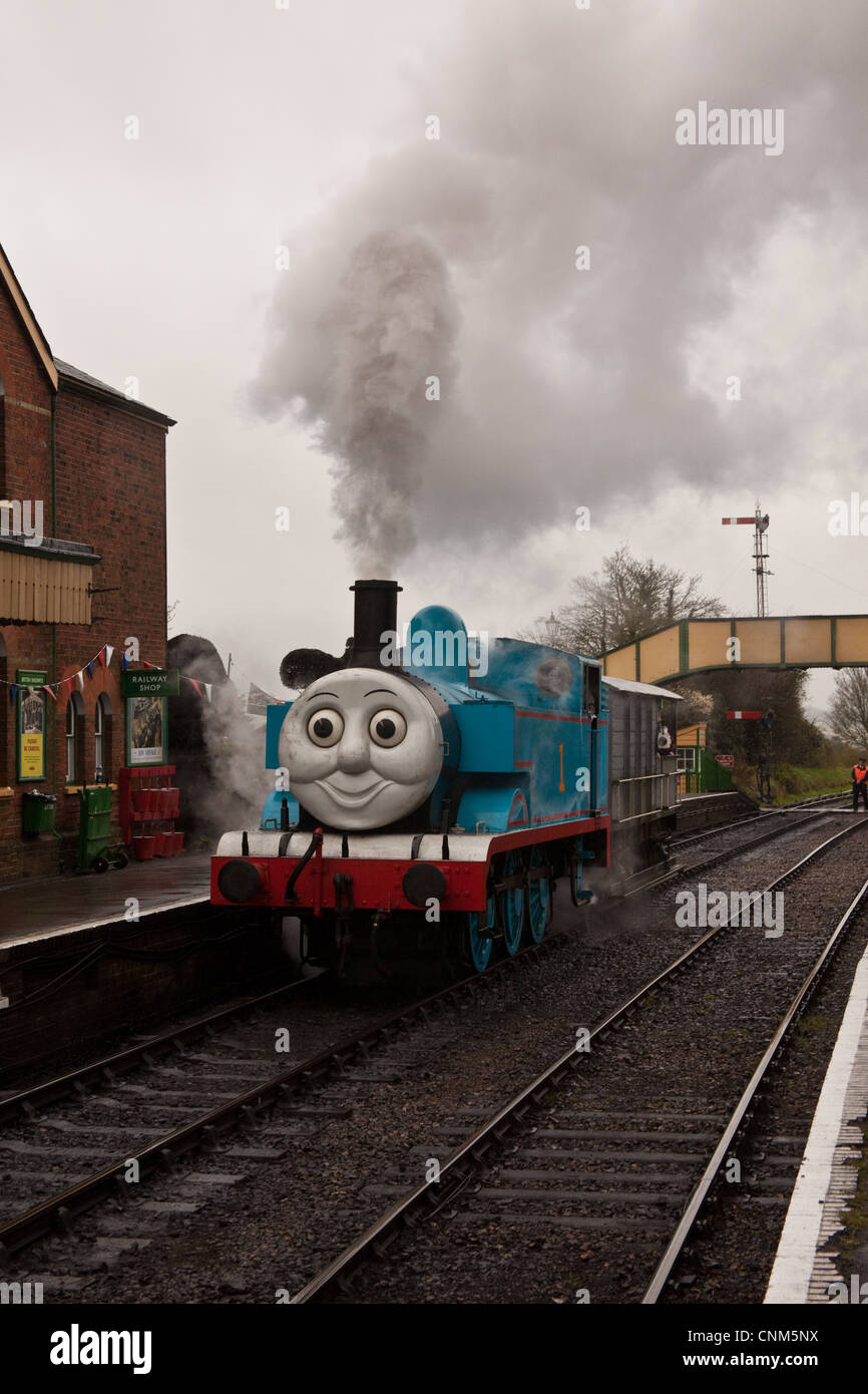 Thomas the tank engine at Ropley station on the Mid Hants railway also ...