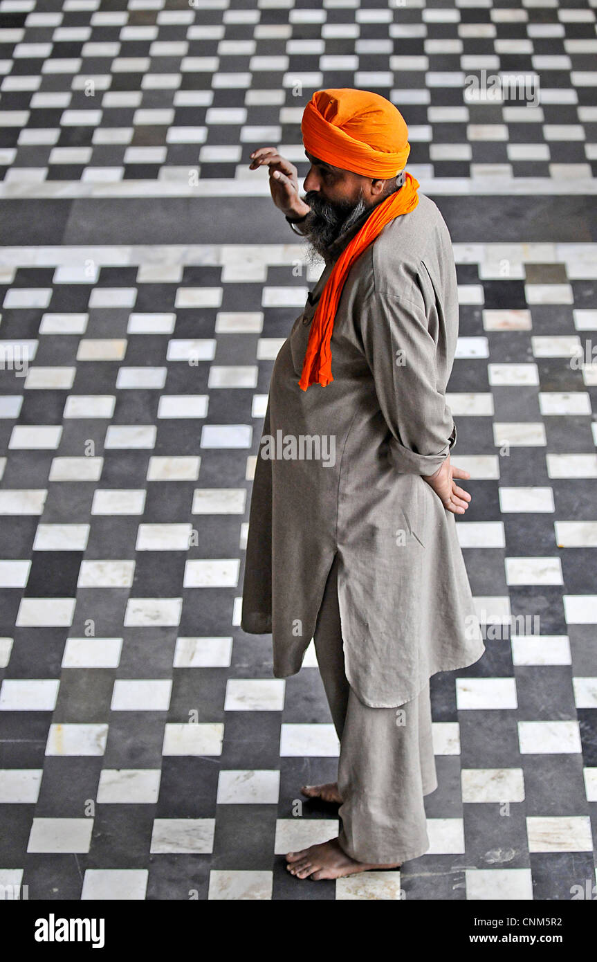 India Punjab Amritsar Golden Temple or Hari Mandir Flooring in temple ...