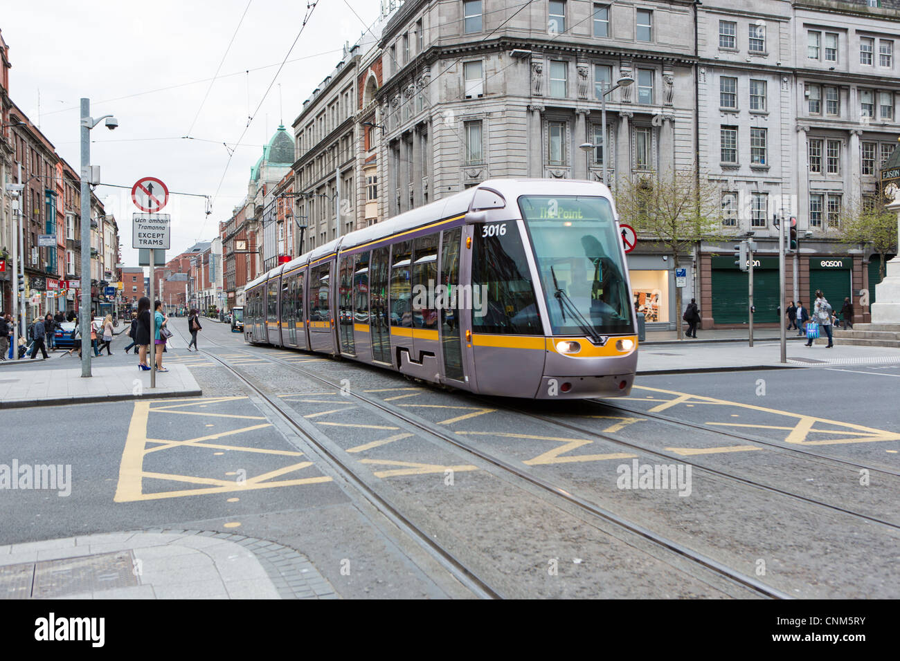 Dublin City Train Stock Photo - Alamy
