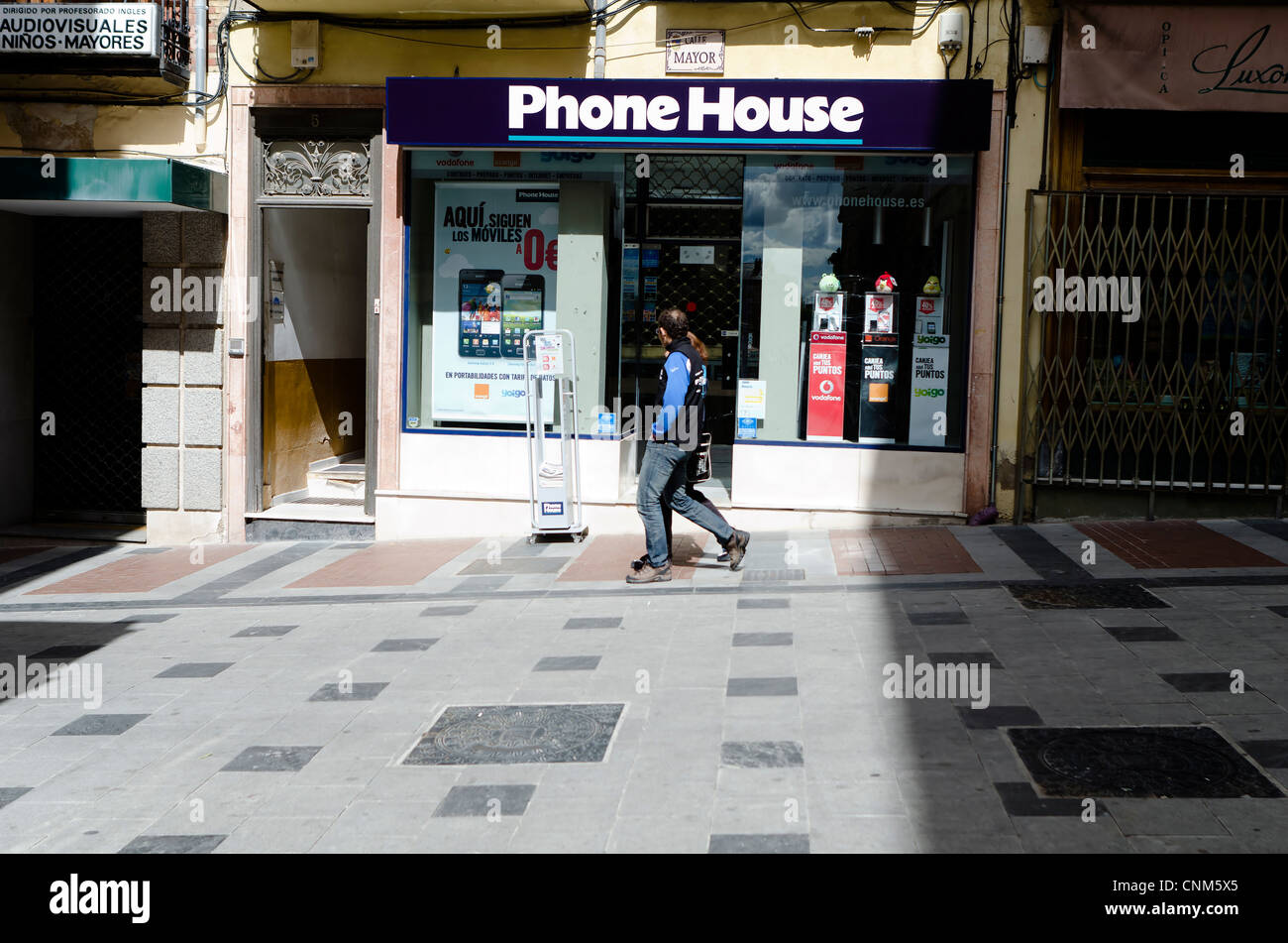 PHONE HOUSE SHOP Stock Photo - Alamy