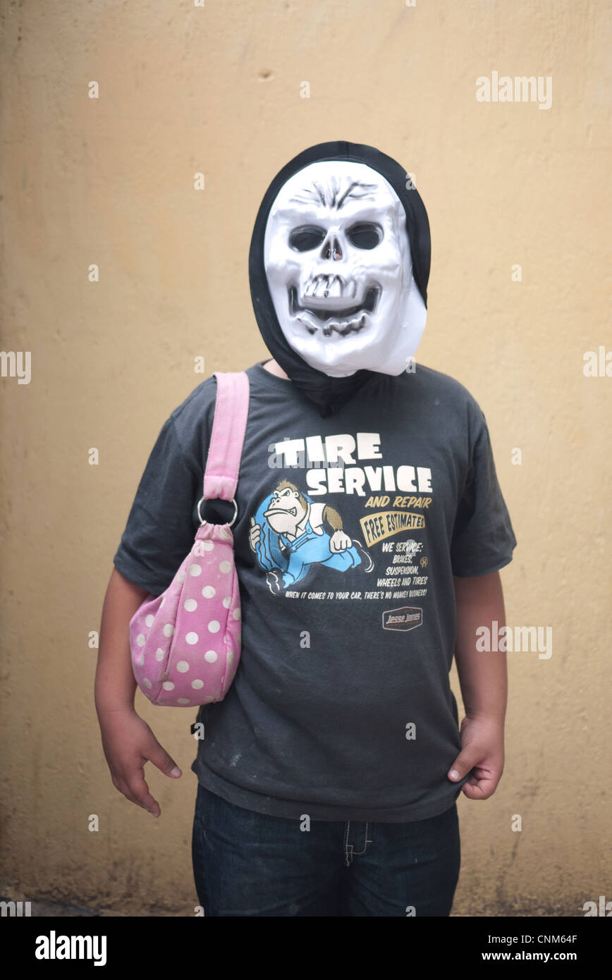 Young person dressed in costume Stock Photo - Alamy