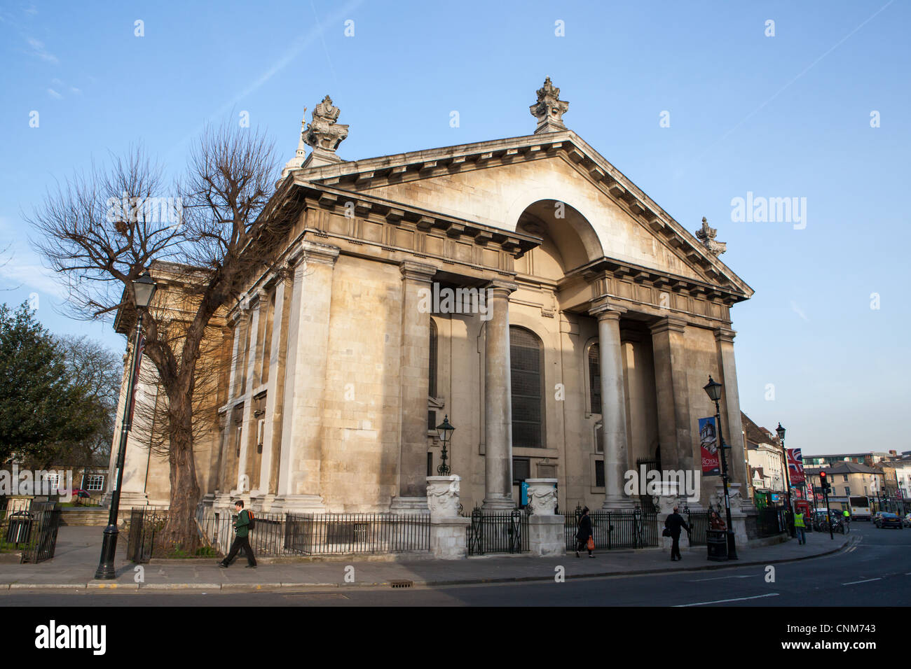 St Alfege's church greenwich Stock Photo - Alamy