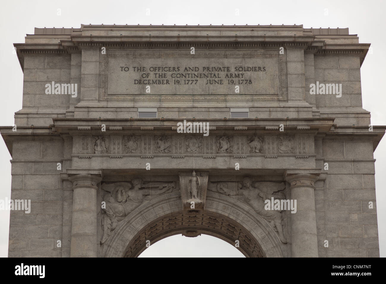 Closeup national memorial arch valley hi-res stock photography and ...